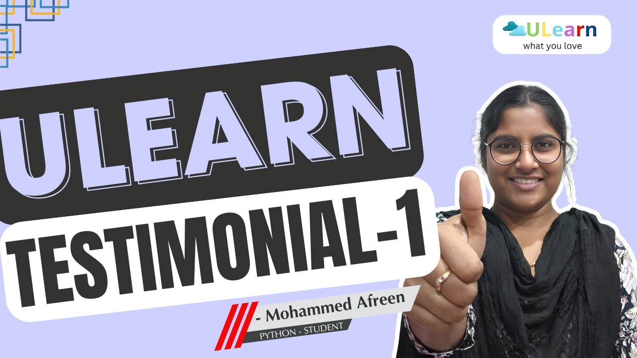 Career Boost with ULEARN: My Personal Experience | Testimonial Series ...
