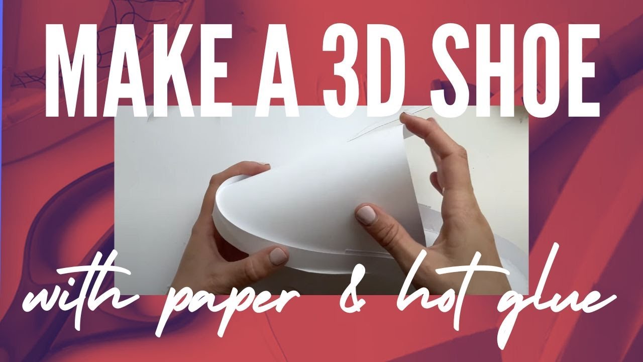 Make a 3-Dimensional Shoe Out of Paper - YouTube
