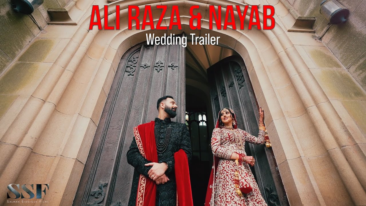 Best Pakistani Wedding Trailer 2023 - Ali Raza & Nayab - My Lahore Marquee - Manchester - YouTube