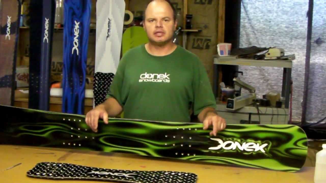 Custom Made Snowboards - Donek Weekly Update - YouTube