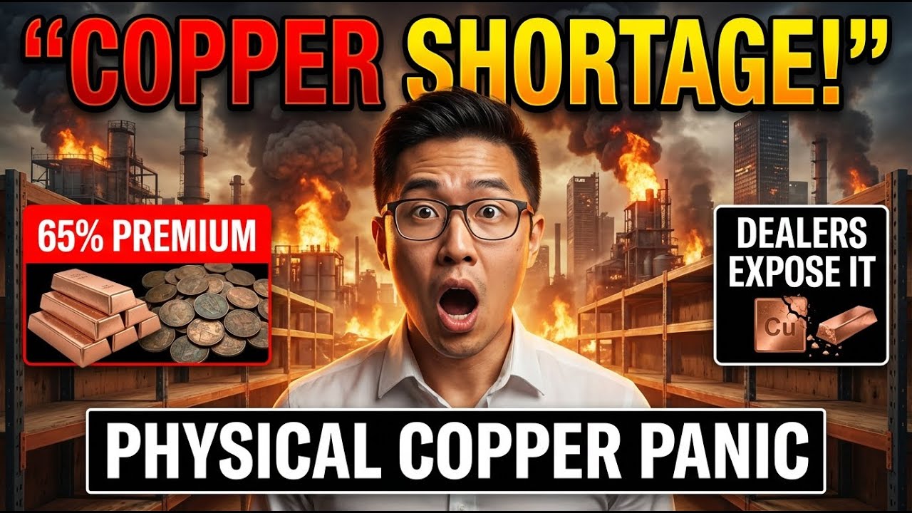 Physical Copper Shortage? Dealers Reveal 65% Premium Surge - YouTube