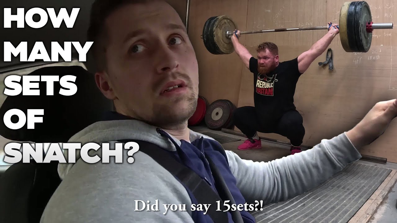 The Story Behind Gabriel's Famous Snatch Workout (15x2 170kg) - YouTube