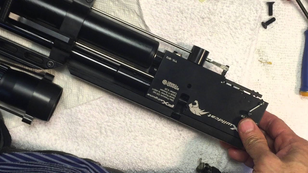 FX Wildcat, how to safely bleed the air tube - YouTube