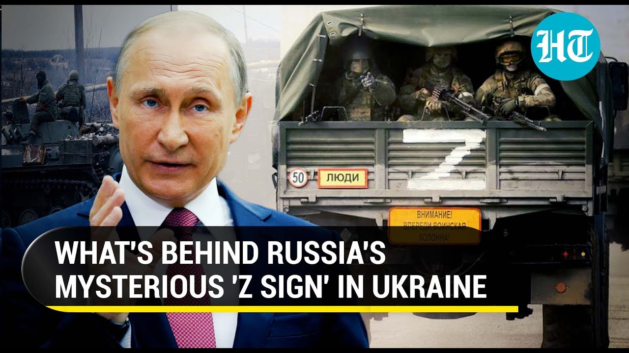 Mystery of Z mark on Russian military vehicles in Ukraine; Nazi symbol ...