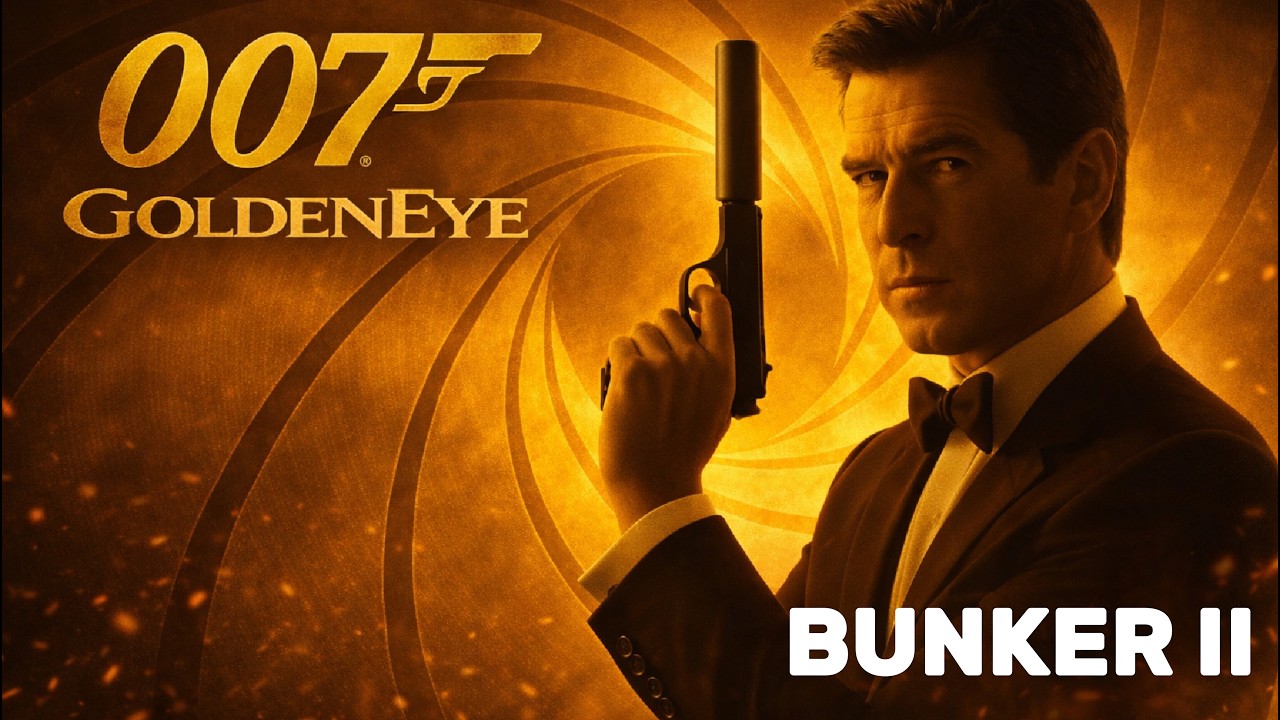 GoldenEye 007 (N64) – Bunker II – 00 Agent Playthrough - YouTube