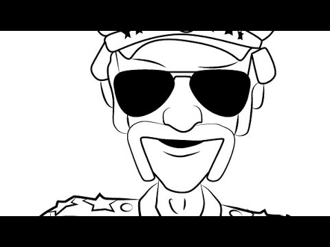 How to draw chingam sir | Easy tricks - YouTube