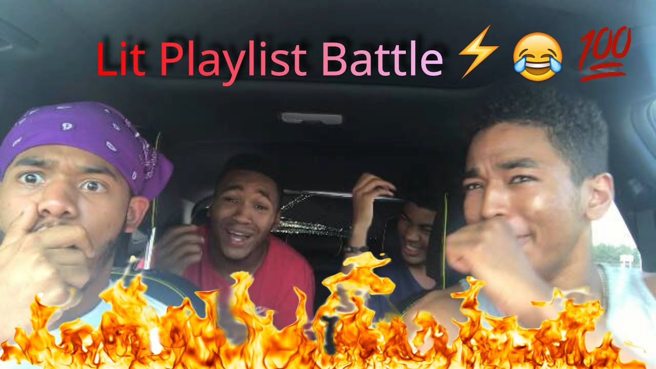 Lit Playlist Battle!!! *Loser has to do what?* - YouTube