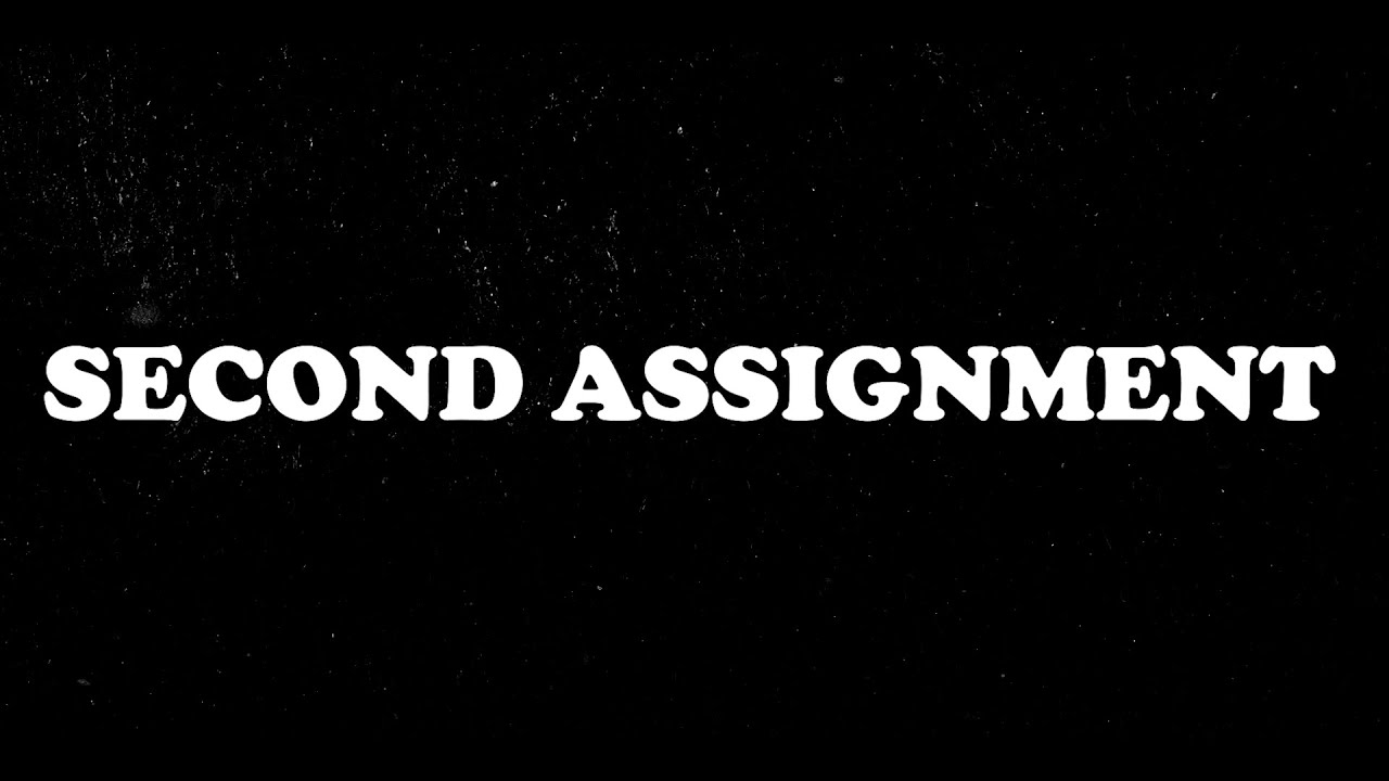 Second Assignment @TharunSpeaks of Not Just A Video Editing Course ...