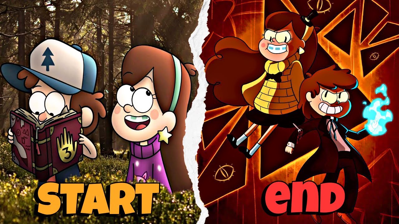 The ENTIRE Story of Gravity Falls in 13 Minutes | Full Recap Cartoon ...