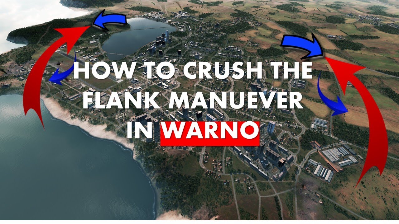 How to turn enemy flank maneuver to your advantage // WARNO Gameplay ...