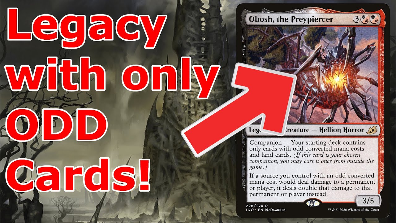 EVENS GO HOME! Obosh, the Preypiercer Nic Fit (Legacy Golgari Midrange ...