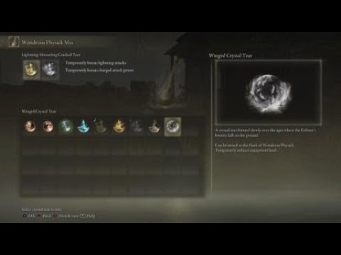 ELDEN RING Winged Crystal Tear Location Guide Atlus Plateau Capital ...