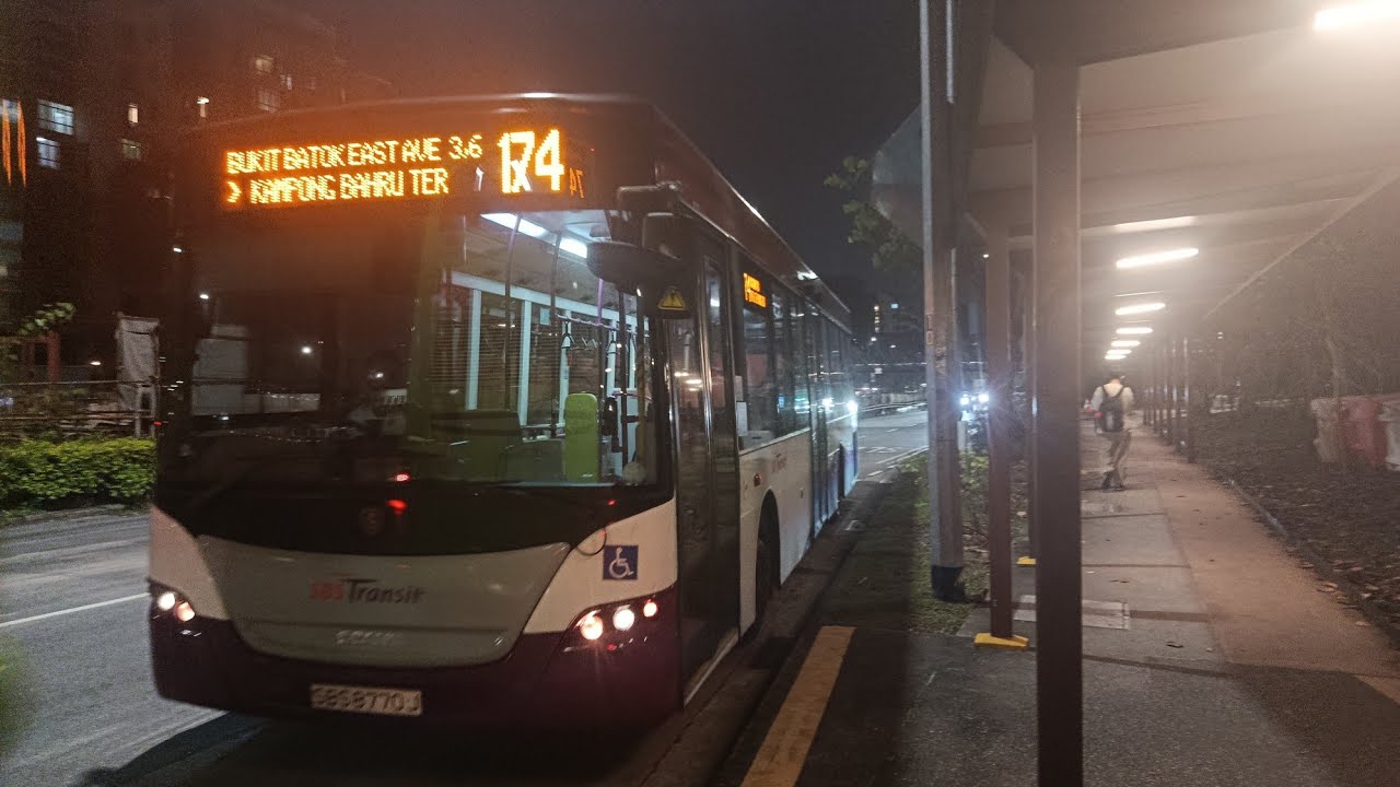 SBS Transit Bus Service 174 Scania K230UB Euro 5 Batch 1 SBS8770J - YouTube