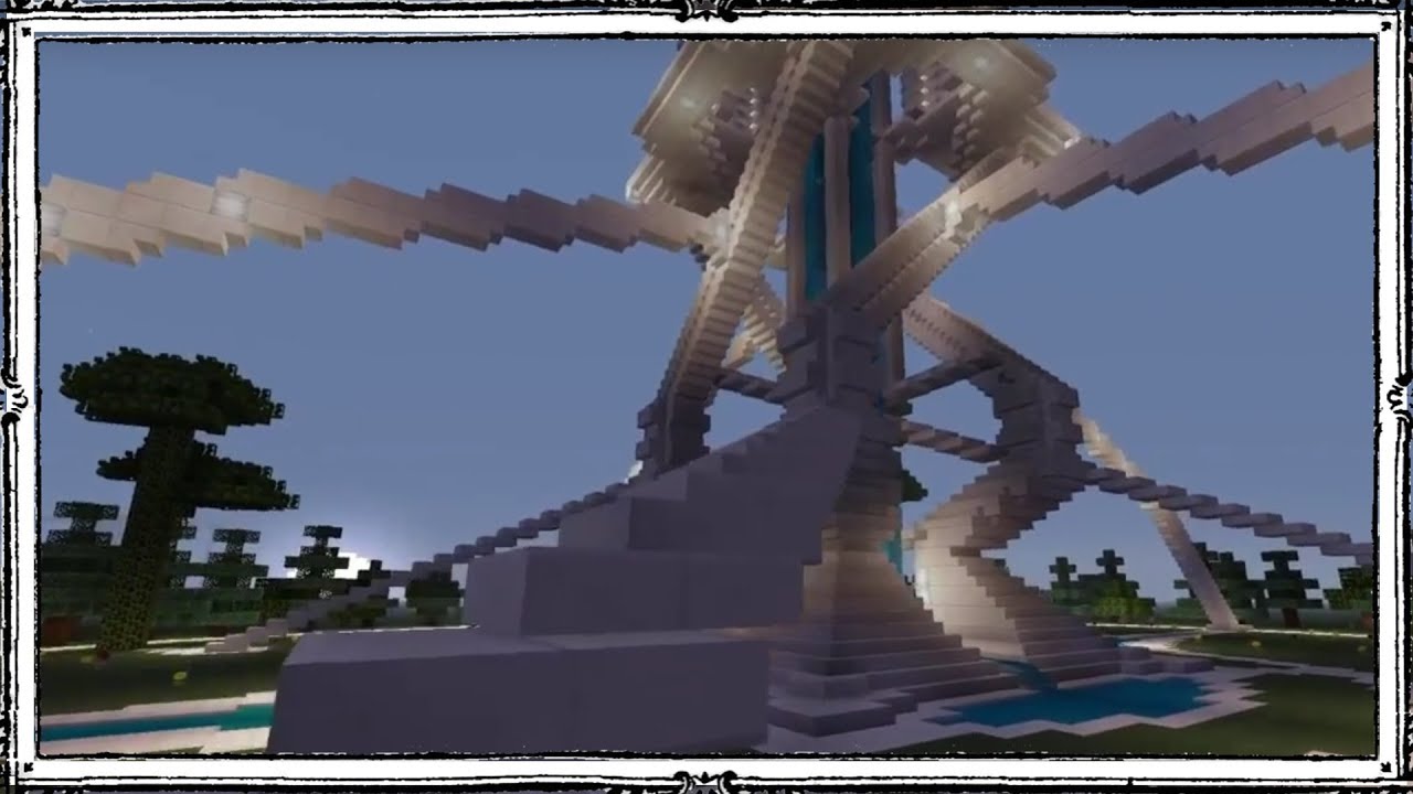 Minecraft Epic Building 🌇 The Tower of Hope - YouTube