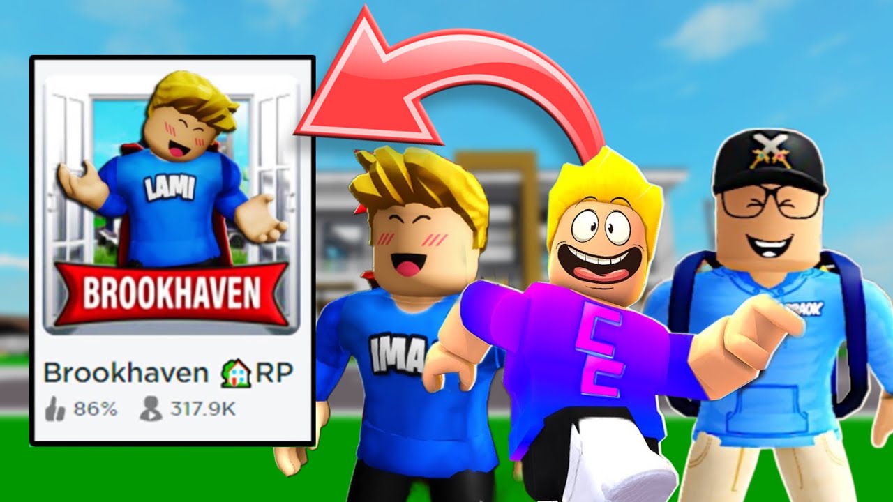 Ich habe ein YOUTUBER Brookhaven Spiel erstellt! - YouTube