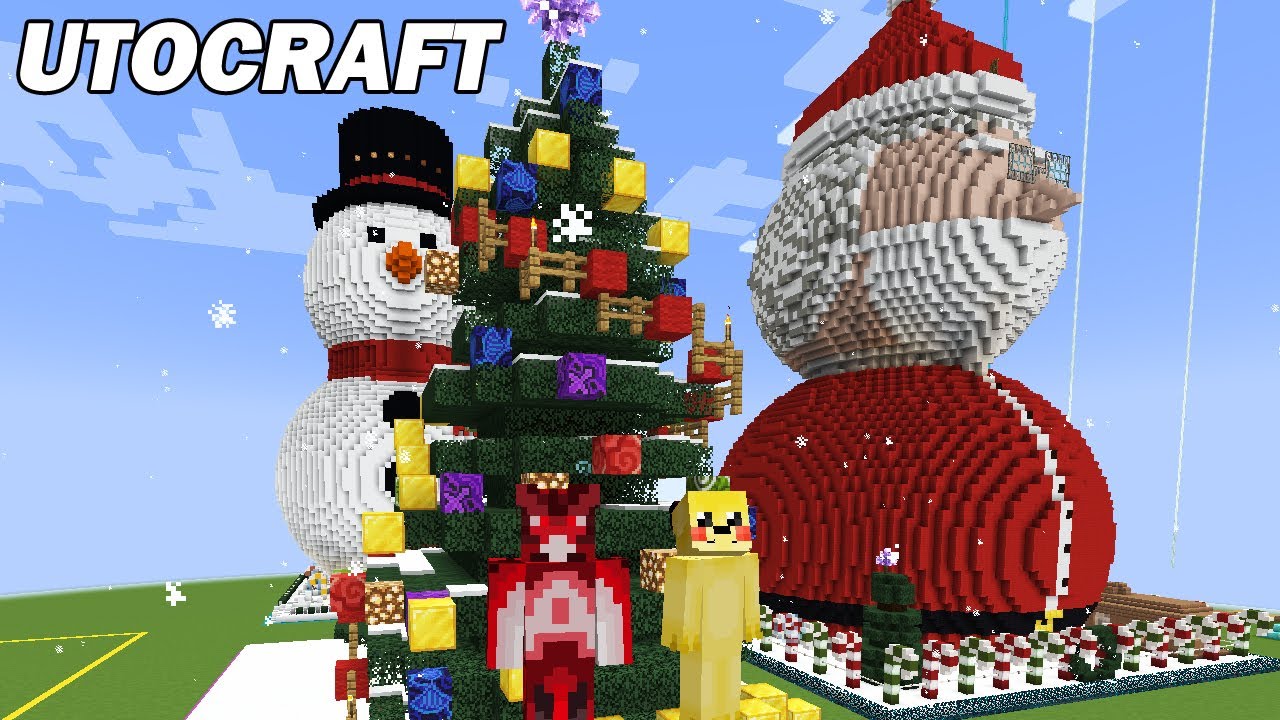 Le concours de Build Minecraft de Noël sur Utocraft ! - YouTube