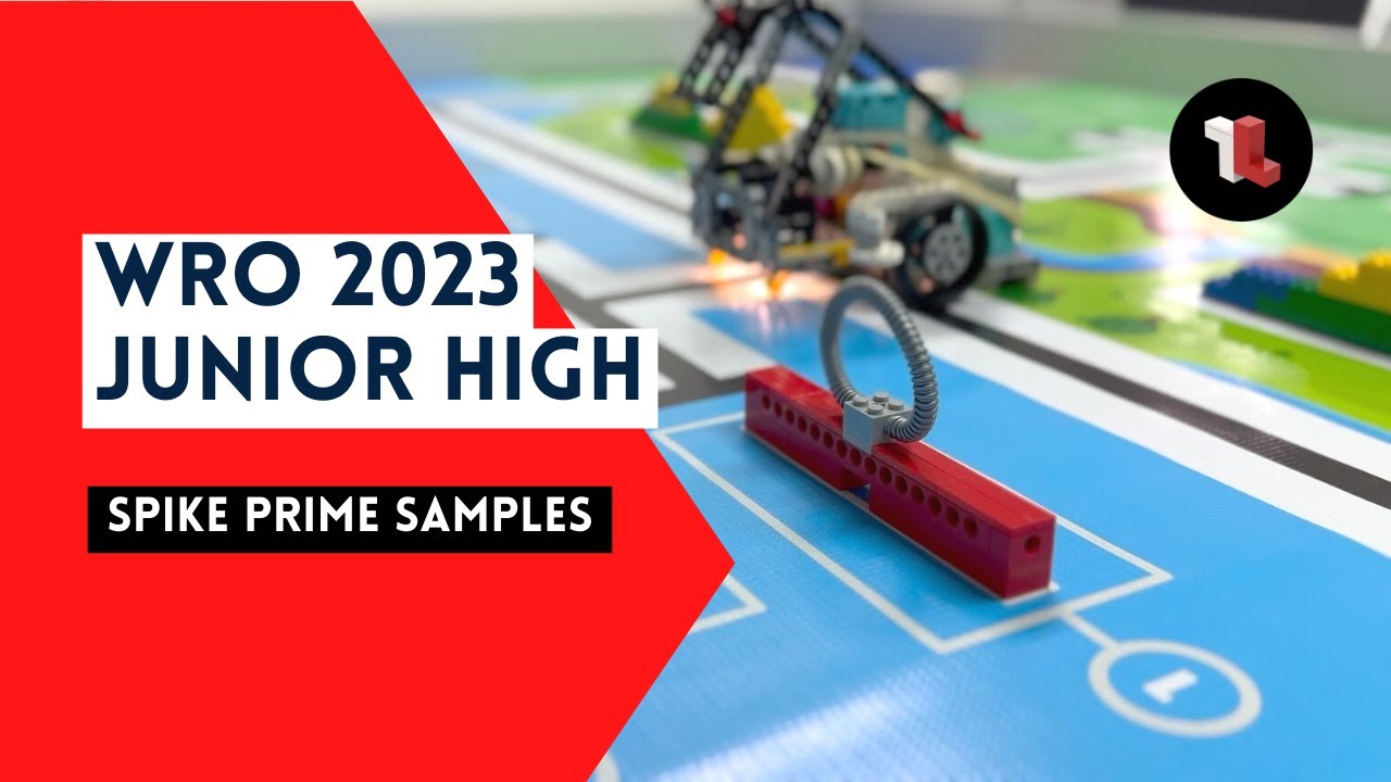 WRO 2023 Junior High Spike Samples - YouTube
