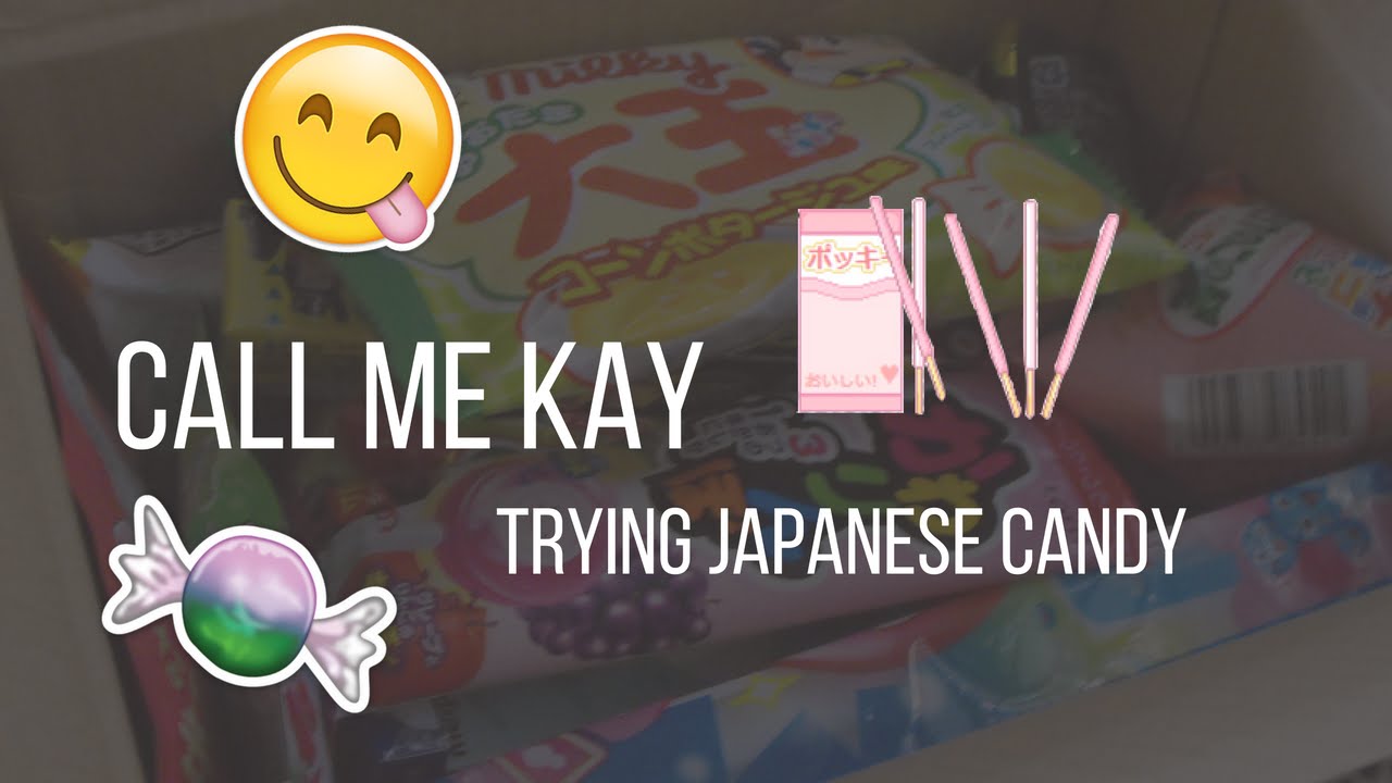 AMERICANS TASTE JAPANESE CANDY | Call Me Kay - YouTube