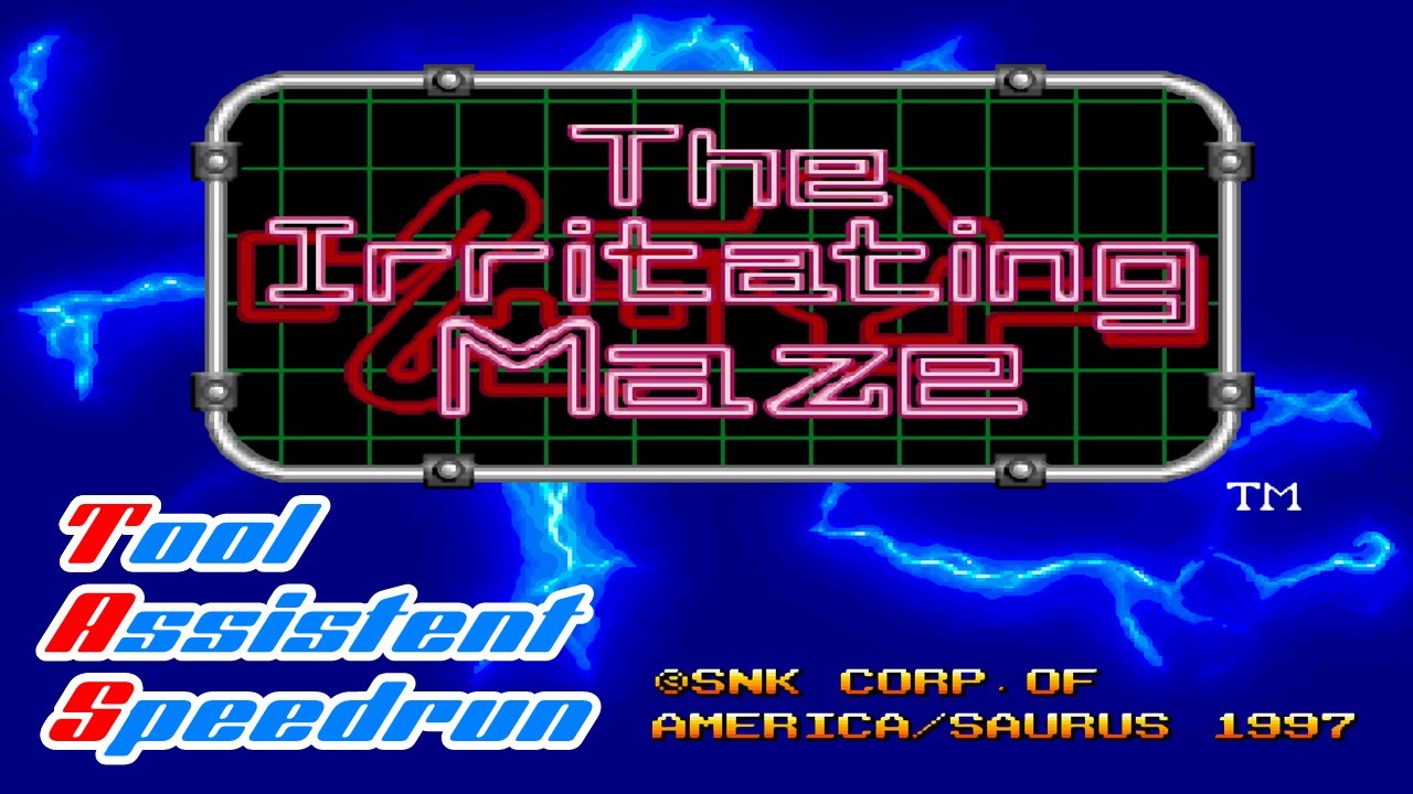 [TAS] Arcade - The Irritating Maze Em 01:42 Por Edson - YouTube