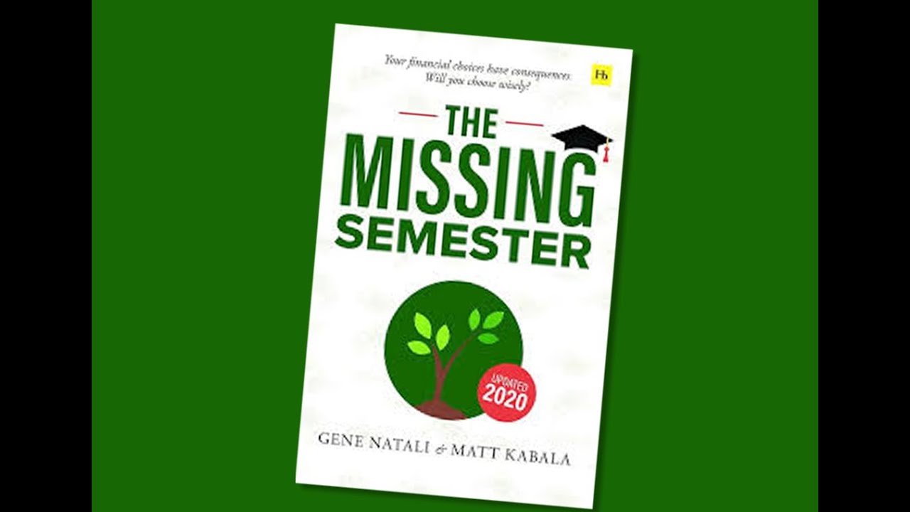 Financial Wellness Spring Read -The Missing Semester with author Gene Natali | Spring 2025 - YouTube