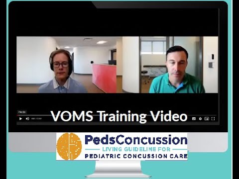 Virtual Vestibular Ocular Motor Screening VOMS Examination ...