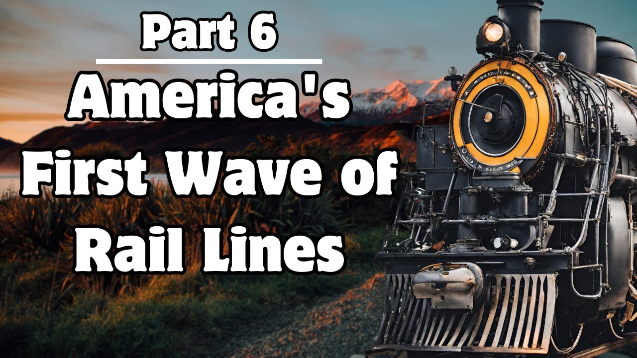 Railroads in US History: Part 6 America's First Wave Of Rail Lines ...
