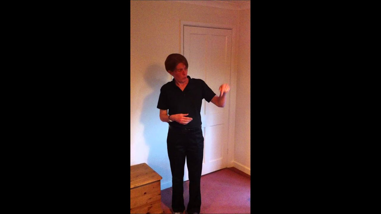 British Sign Language - Level 1 103 work - YouTube