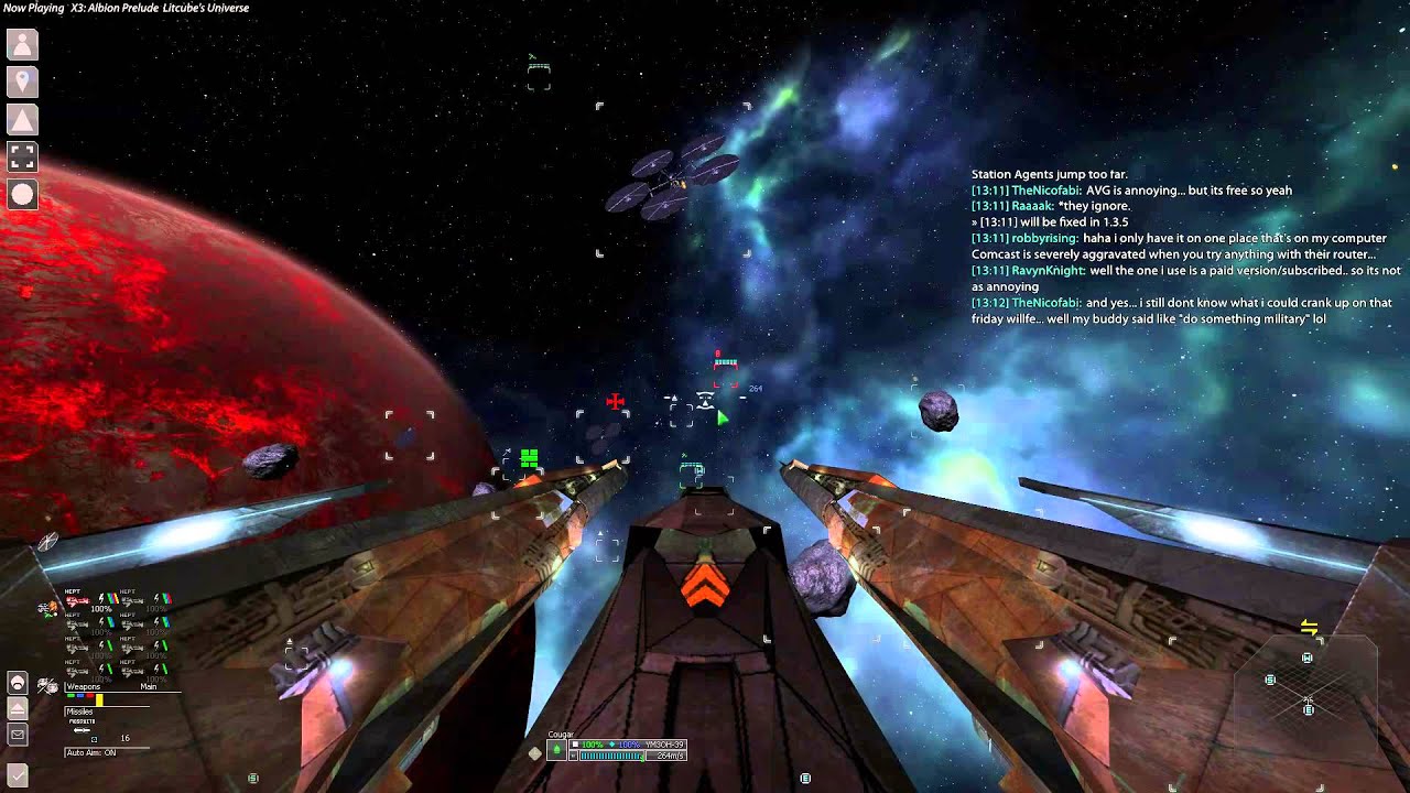 X3 albion prelude litcube's universe player sector - tastelocker