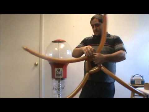 Balloon weave How to make a balloon flower basket - YouTube