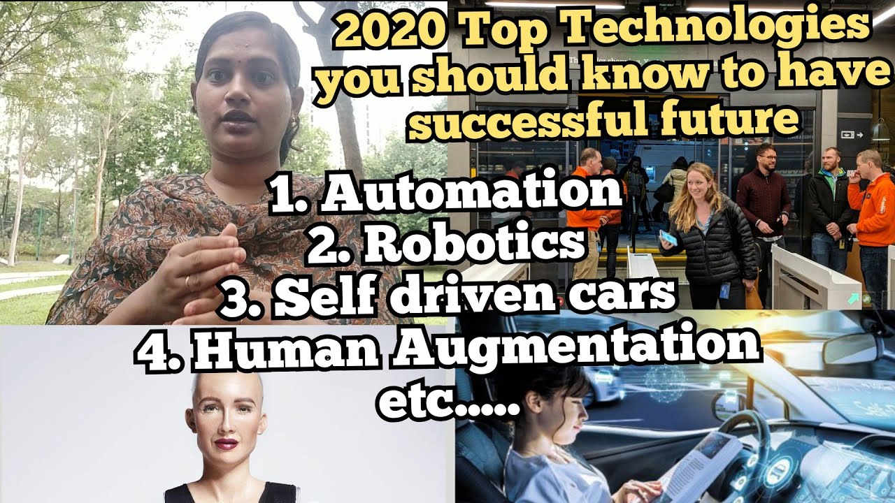 2020 Top Technologies you should know to have successful future | Top ...