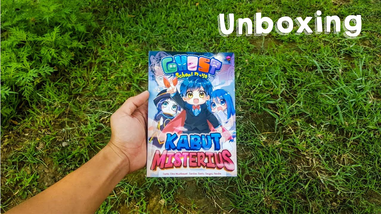 Unboxing Komik Ghost School Days - Kabut Misteri - YouTube