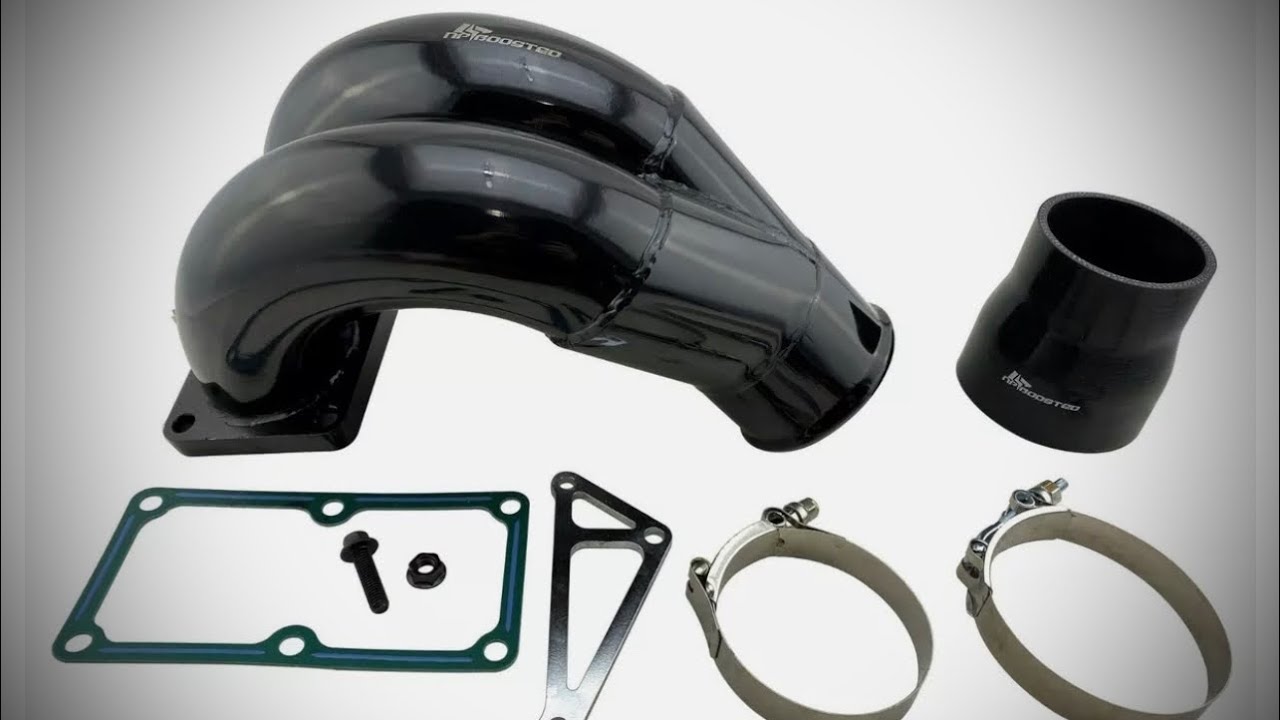 Installed A New 3.5” Dual Tube Air Intake Elbow For My 2016 Ram 2500 ...