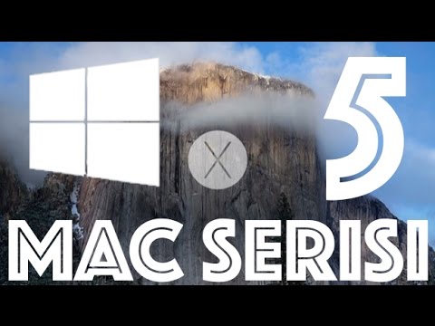 Mac Serisi - Bölüm 5 / BootCamp ile Windows 8.1 Kurma