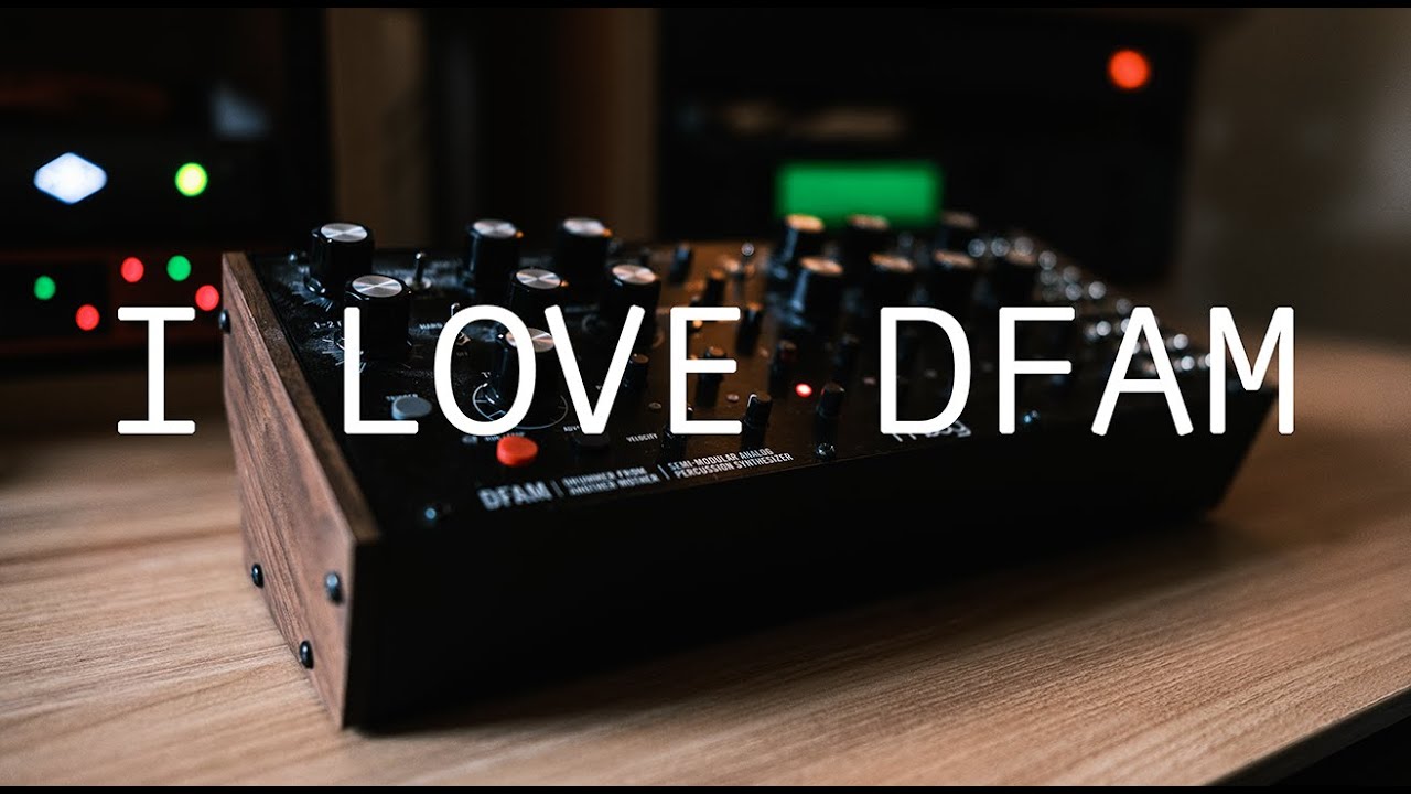 Moog DFAM // Making a kick drum - YouTube