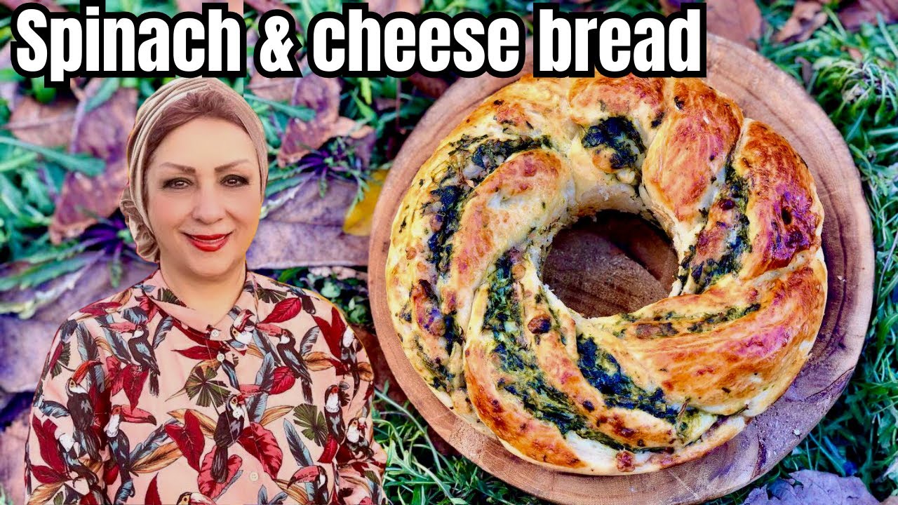 Spinach& cheese bread🍞🥖 - YouTube