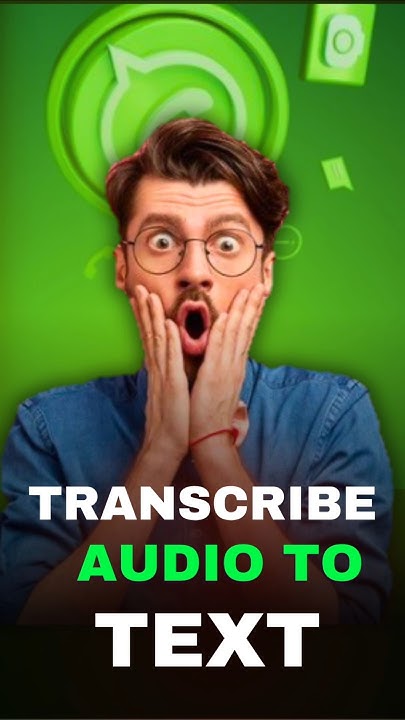 How To Transcribe Audio Messages into Text on WhatsApp - YouTube