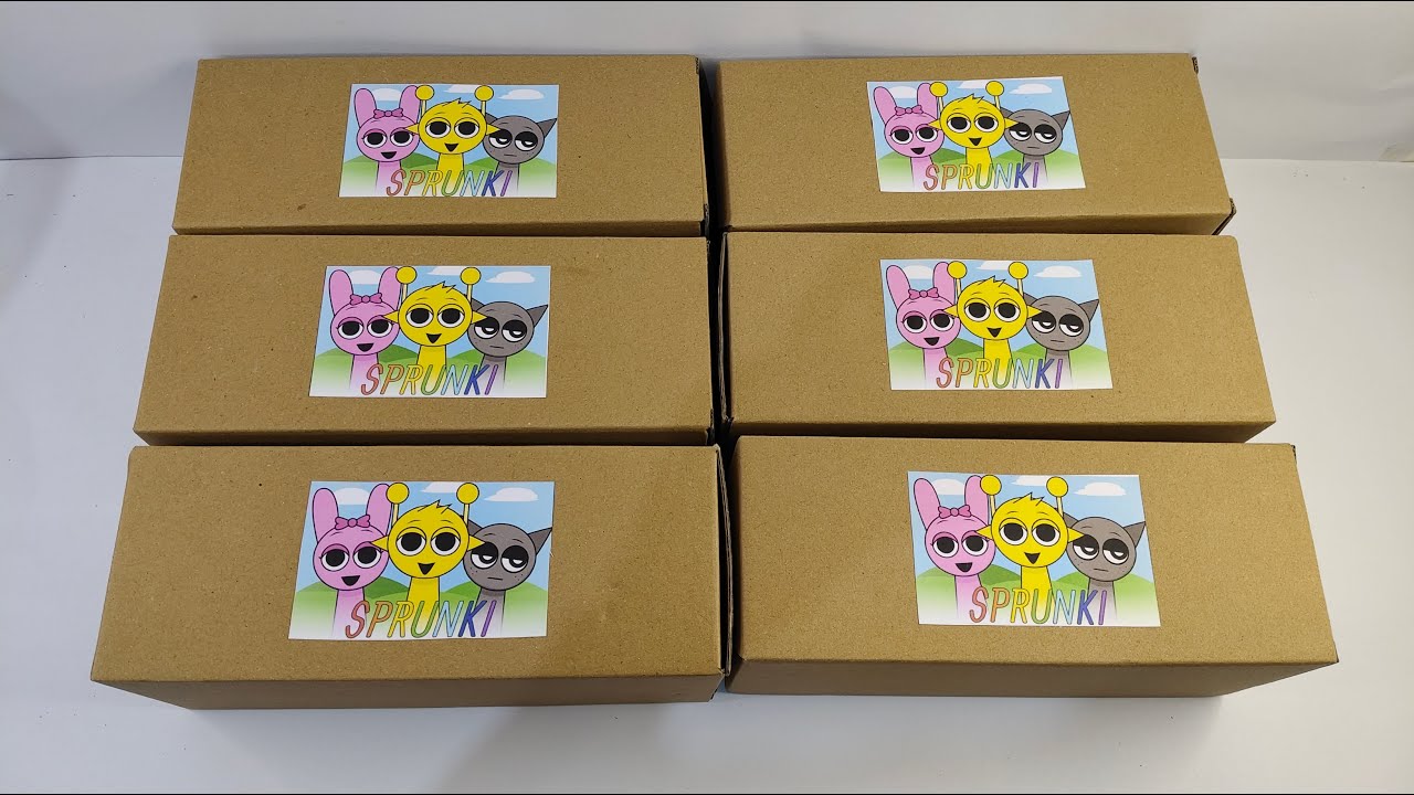 Wow!! Unboxing Incredibox Sprunki Mystery Box | Sprunki Toys Package ...