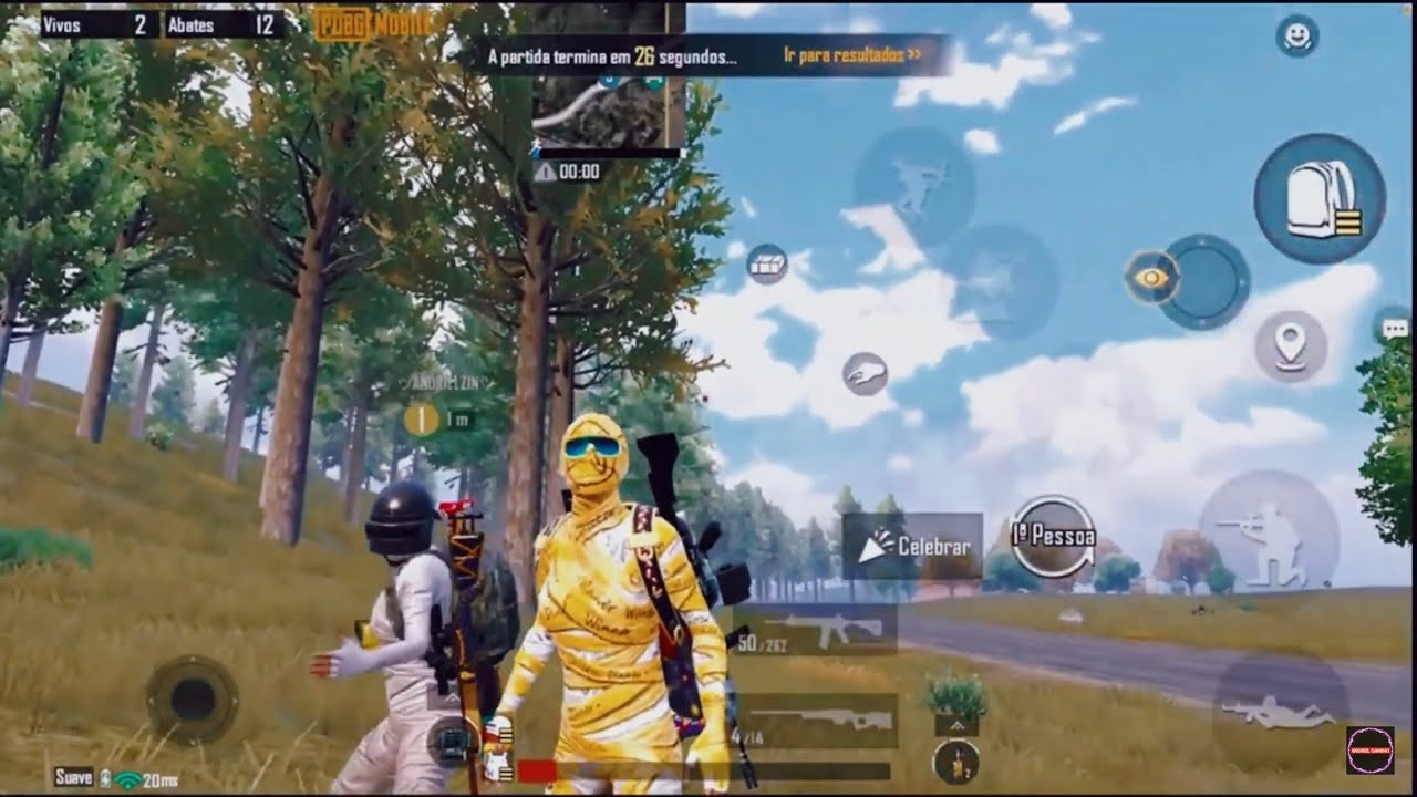 PUBG MOBILE HUD DE 4 DEDOS FULL GIROSCÓPIO 🔥 - YouTube