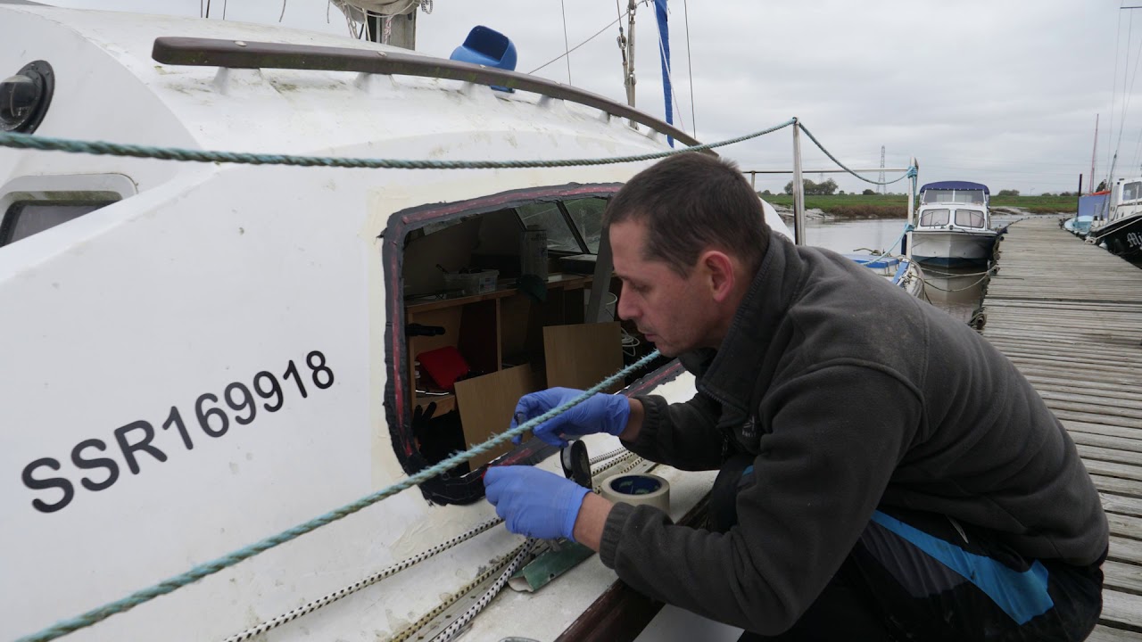 Acrylic Plastic Yacht Window Replacement - Part 2 - YouTube