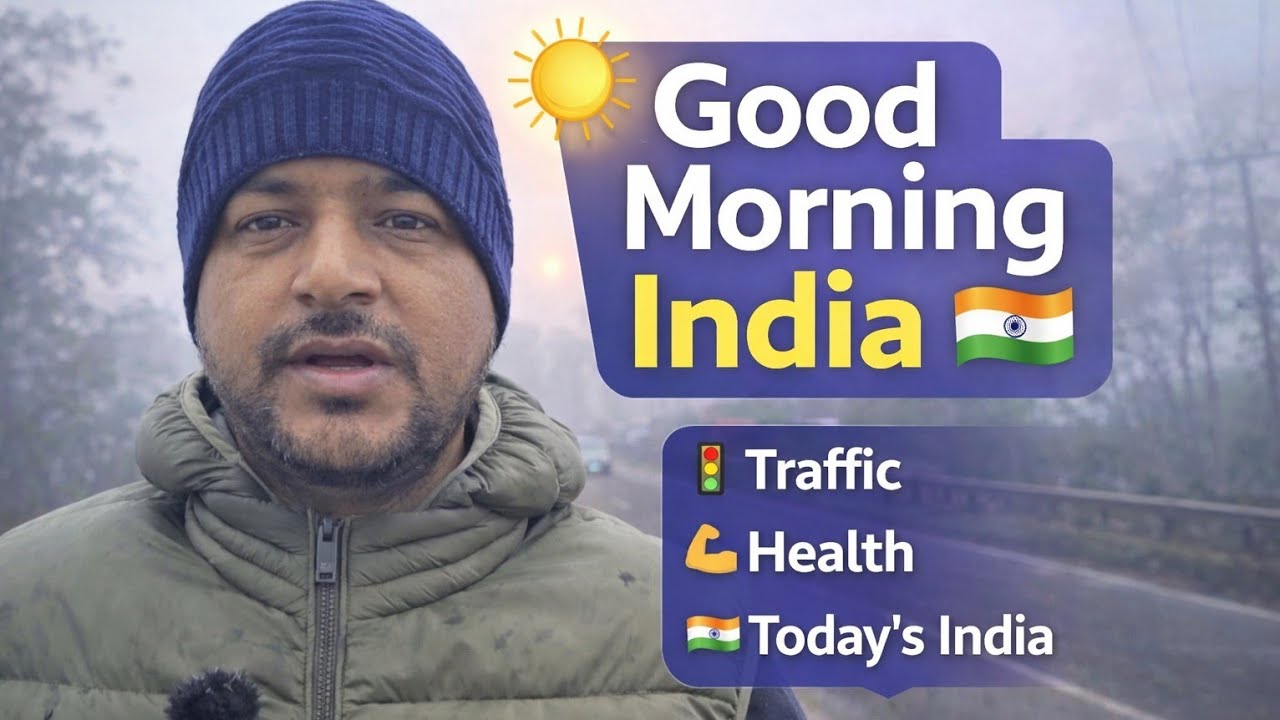 Good Morning India 🇮🇳 | Real Talks on Life, Health, Traffic & Today’s ...
