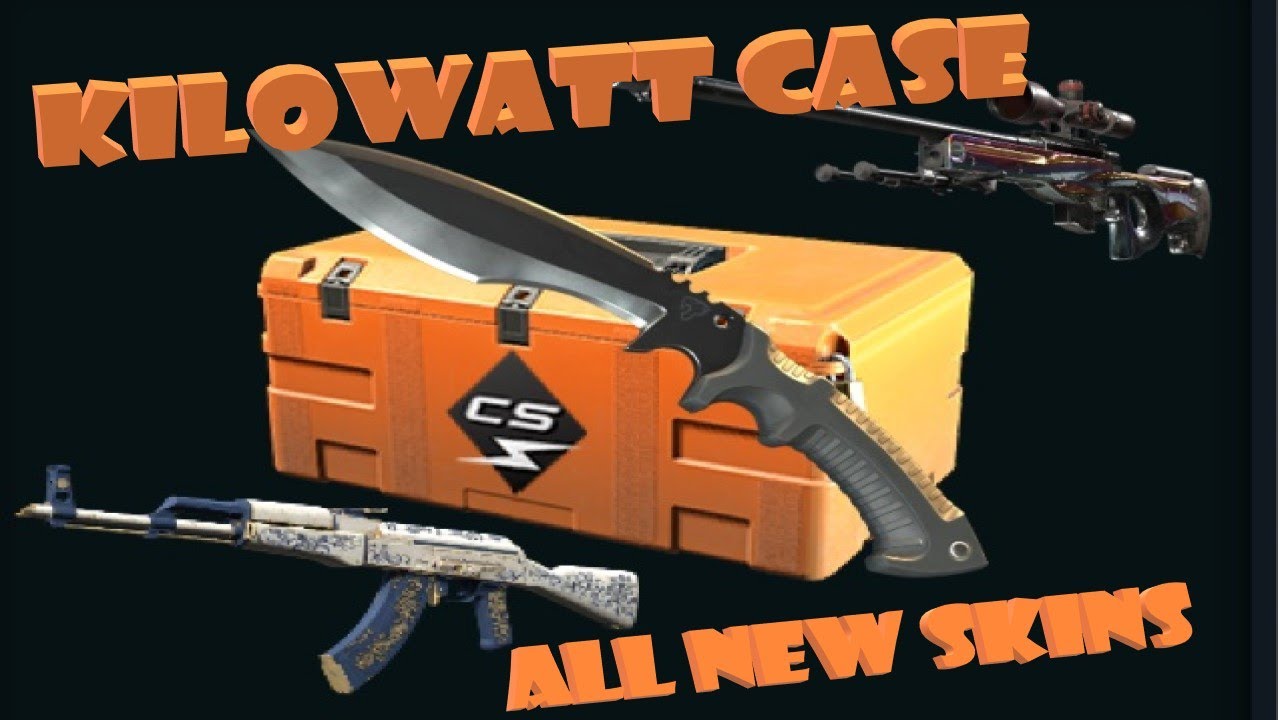 CS2 Kilowatt Case - All New Skins IN-GAME - YouTube