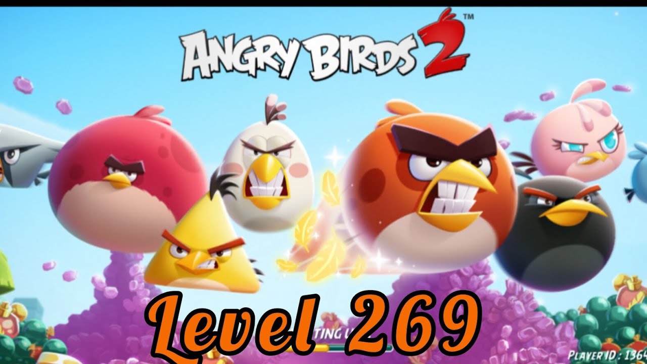 ANGRY BIRDS 2 GAMEPLAY 🥰🦅| LEVEL 269 * | fight for home 🏠| green pig ...