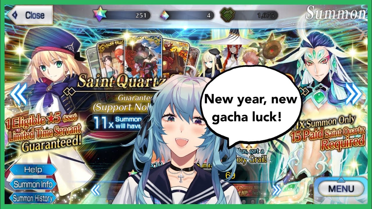 【Fate/Grand Order #240】 New Year, New Gacha Luck! - YouTube