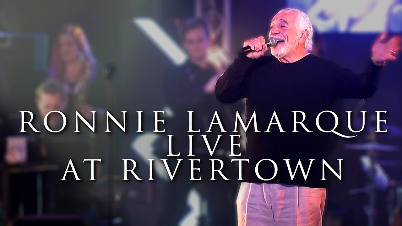 Ronnie Lamarque performs live at Rivertown Theaters for the Performing ...