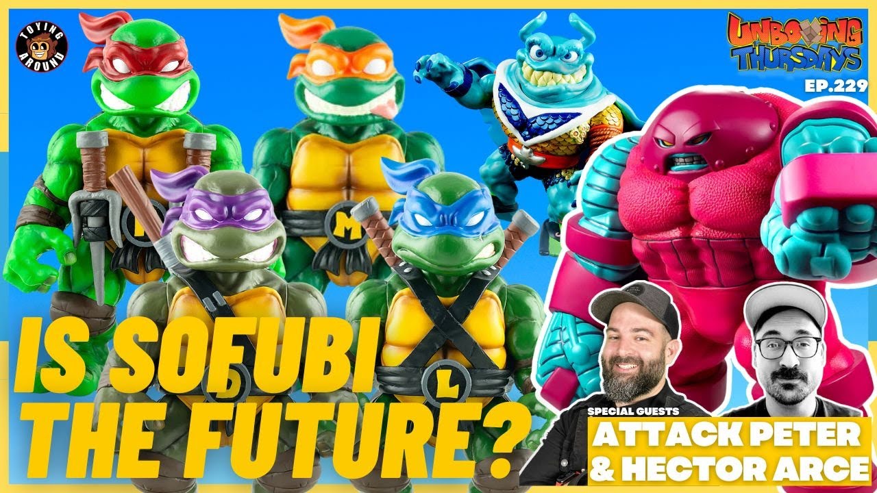 Japanese Vinyl for figure collectors? Mondo's Attack Peter & Hector ...