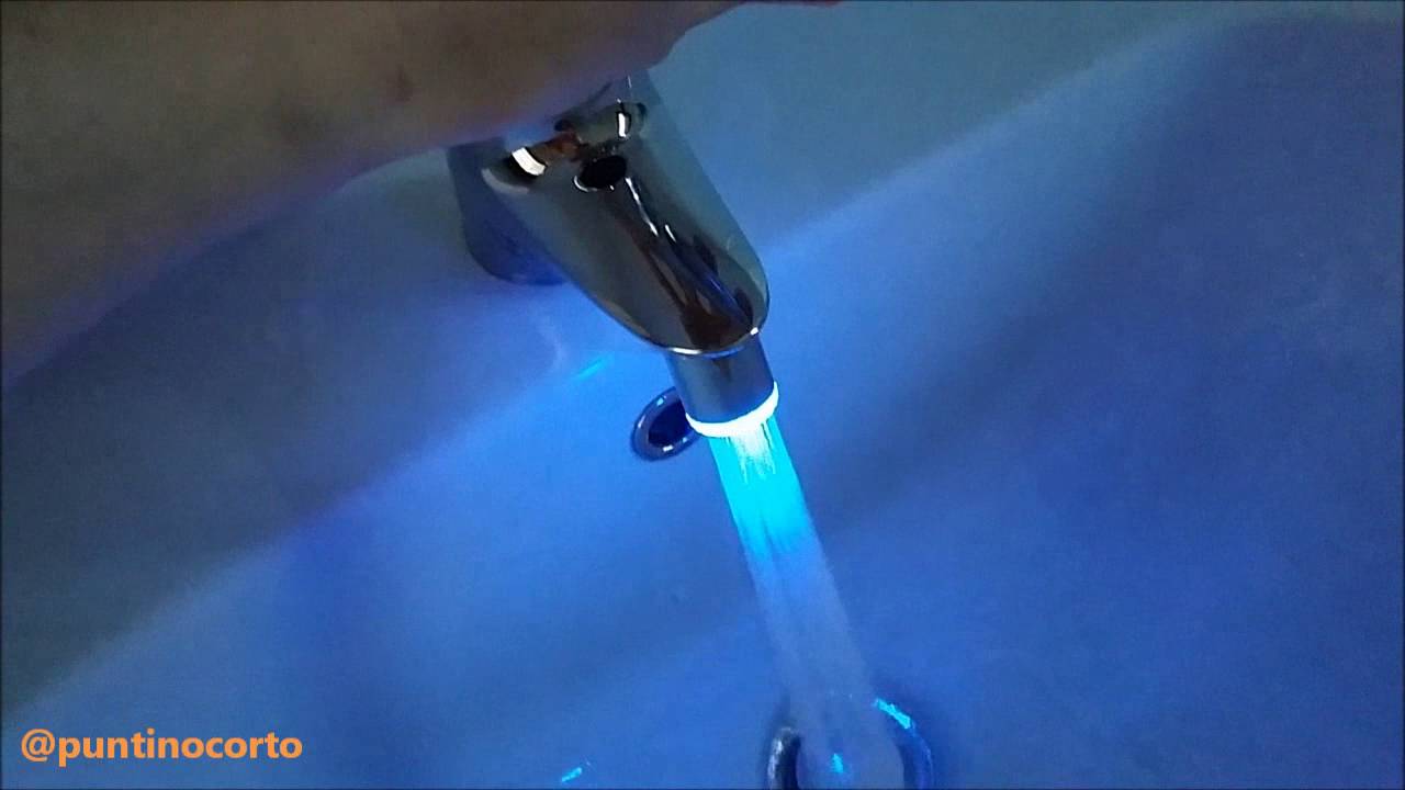 Filtro rubinetto a LED | Unboxing e test - YouTube