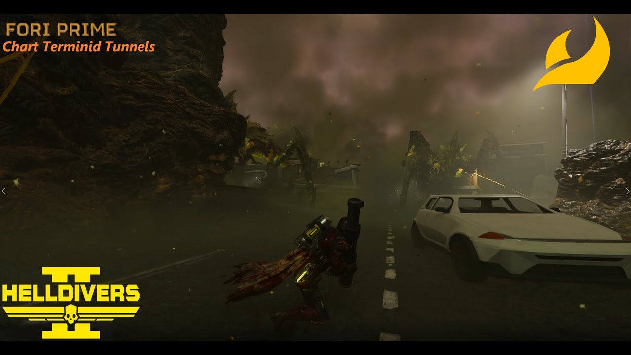 Helldivers 2: Chart Terminid Tunnels (Gloom) | Diff 7 | GER Dub/ENG Sub ...