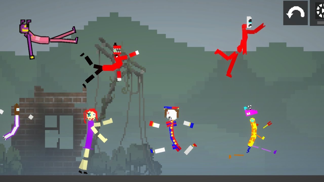 the amazing digital circus episode 1 in melon playground.# ...
