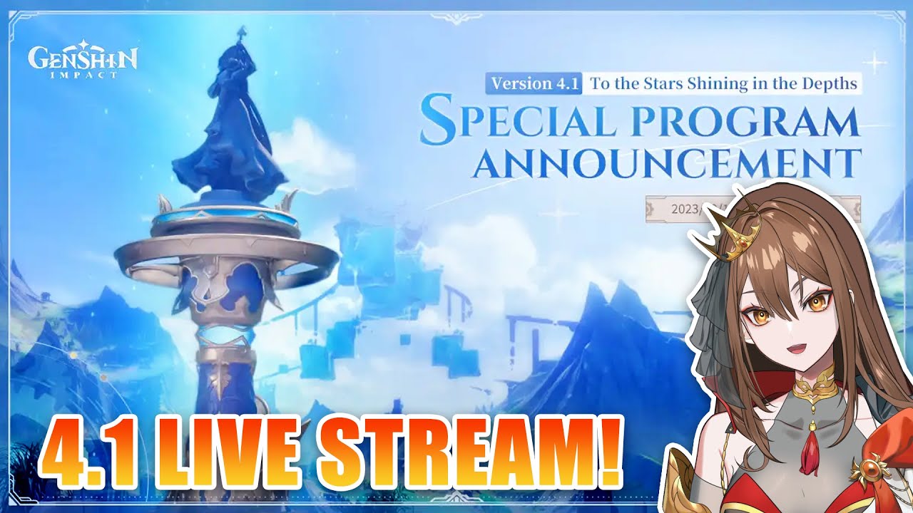 4.1 Genshin Impact Special Program Watch Party || NAVIA IM WAITING FOR ...