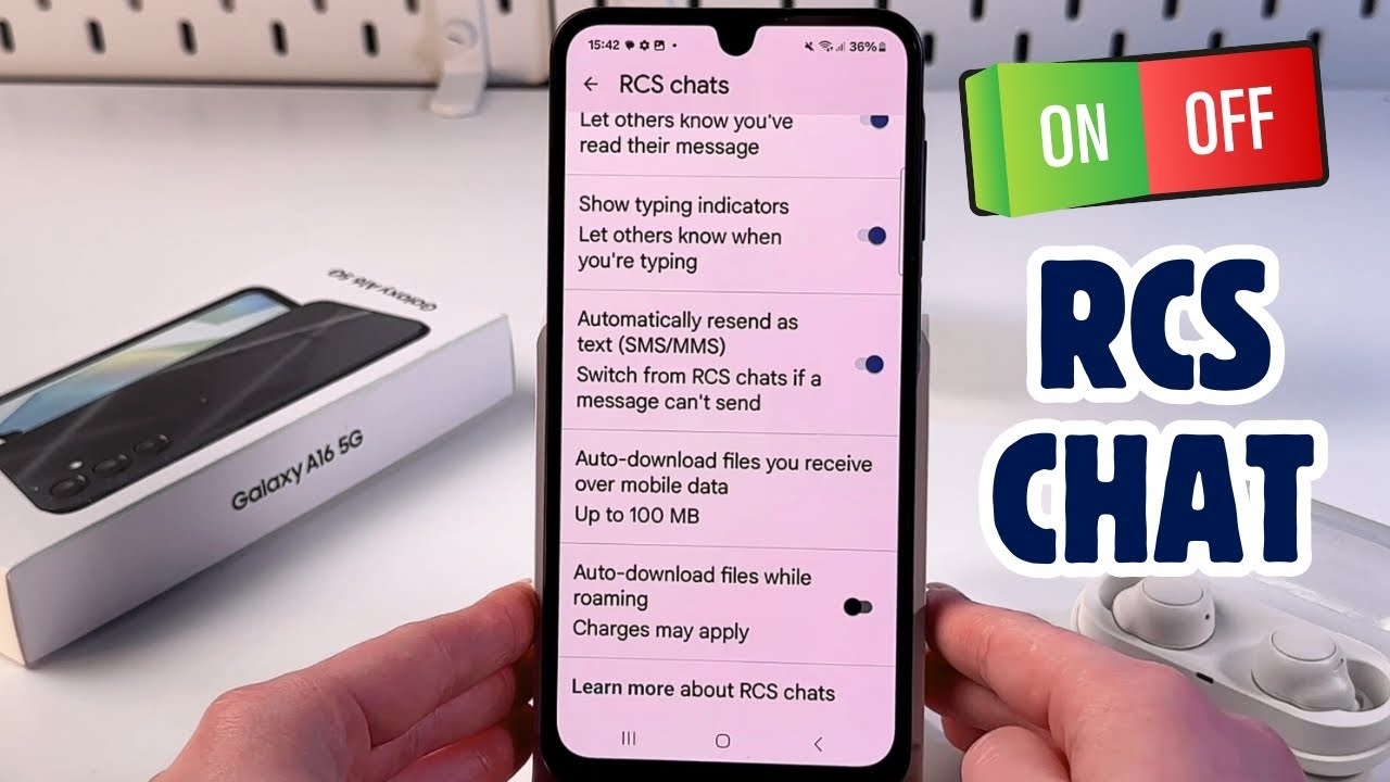 How to Disable RCS Chats on Samsung Galaxy A16 5G - YouTube